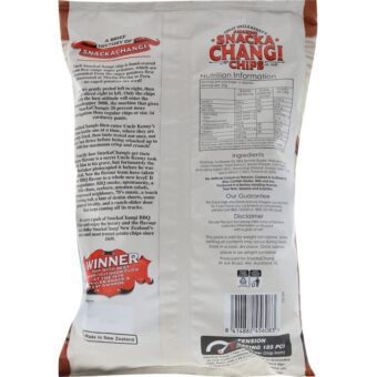 Buy NZ Snacka Changi Chips BBQ Kettle Fried Potato Chips 150g