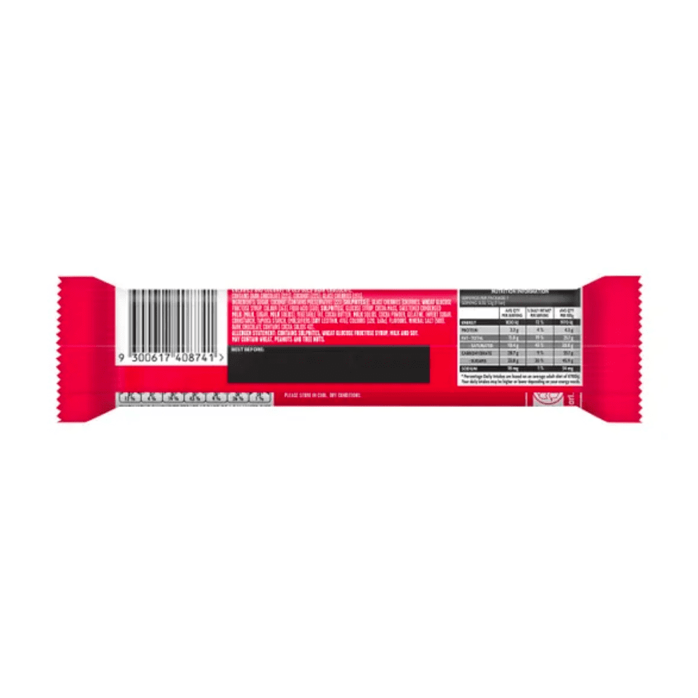 Top New Zealand Cadbury Cherry Ripe Chocolate Bar 52g in SG Top New Zealand Cadbury Cherry Ripe Chocolate Bar 52g in SG